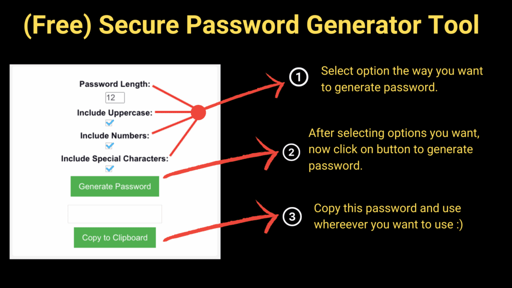 Secure Password Generator FREE Tool: Pass No One Can Guess
